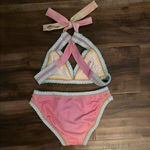 Pilyq | Swim | Pilyq Kids Swim Bikini In Cotton Candy | Poshmark